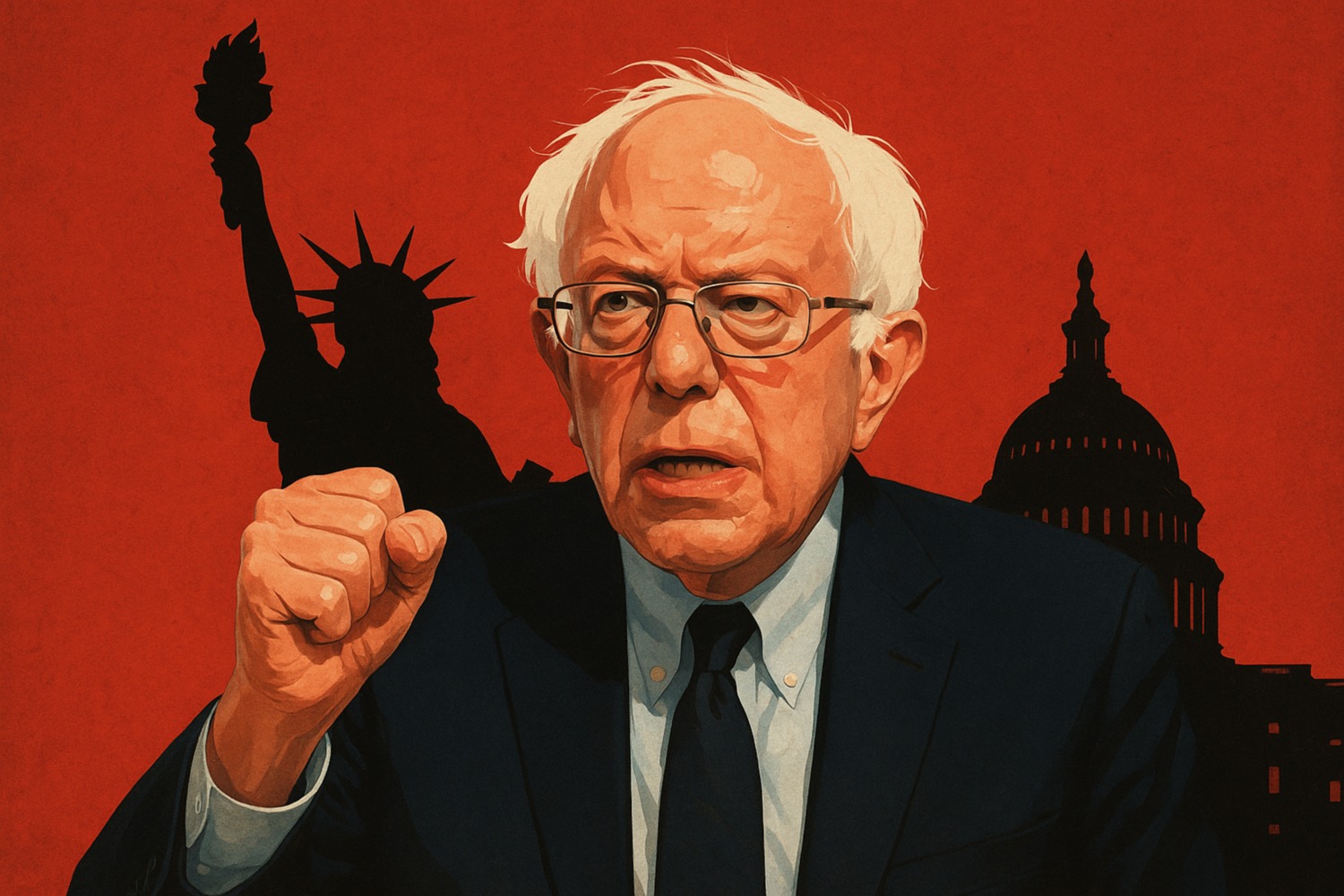 Bernie Sanders: “Tempos Loucos e Perigosos – A Nossa Luta pela Democracia”
