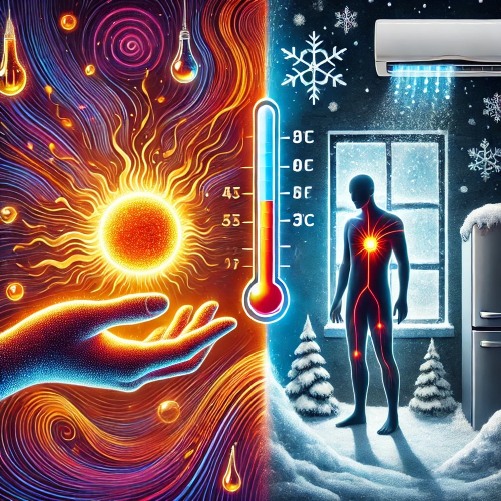 O frio, ausencia de calor? Bahhh! (Mas é certo!)