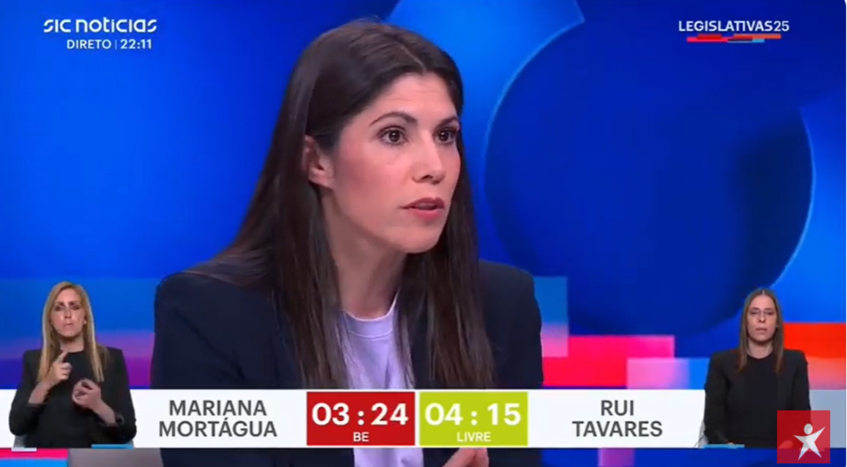 Não sou fã de Mariana Mortágua, mas devo dar-lhe os parabéns!